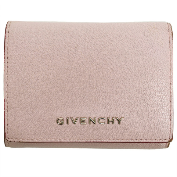 Givenchy | Bags | Givenchy Pandora Compact Wallet Leather Trifold ...